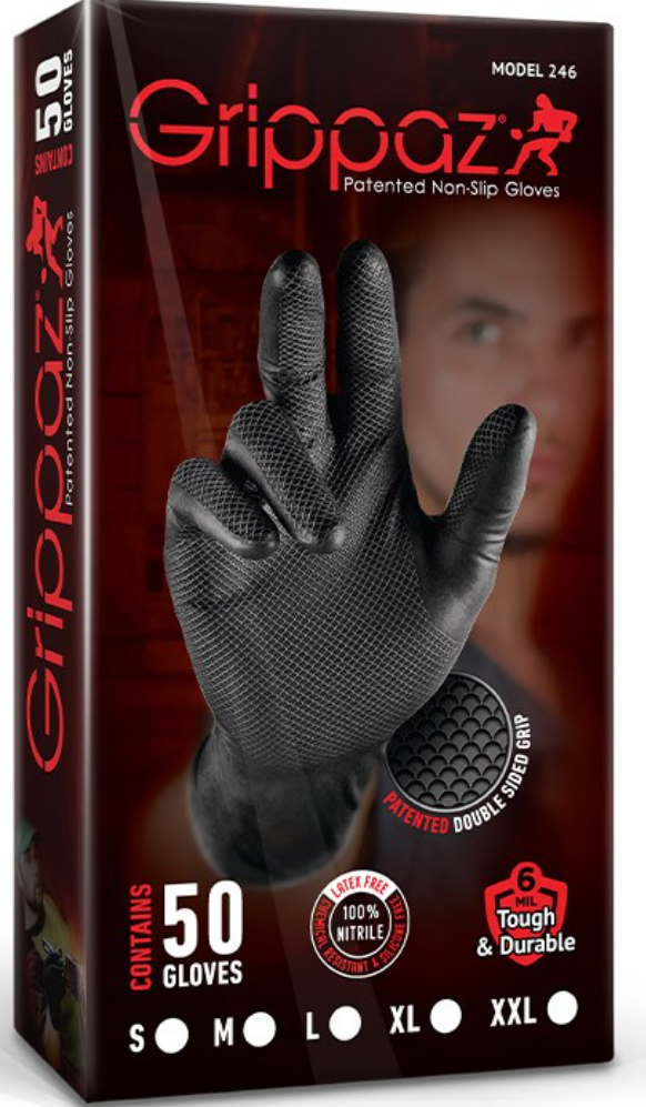 Grippaz Gloves Disposable Nitrile Gloves Powder Free Cheapest Price in ...